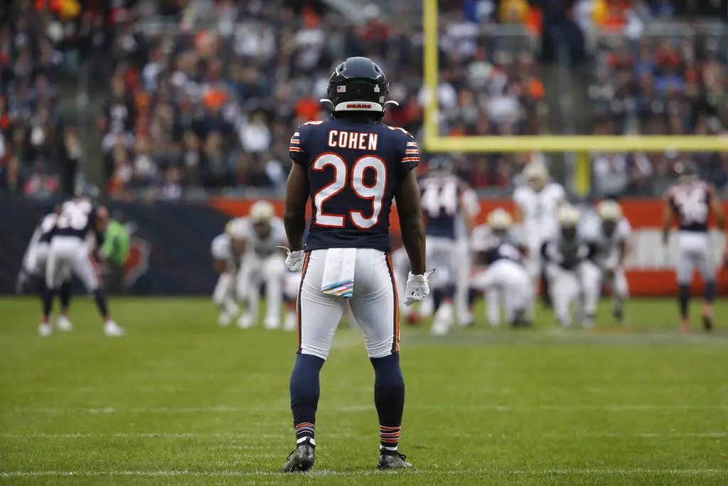Watch: Tarik Cohen Talks About His Path to the NFL, Playing with a Chip ...