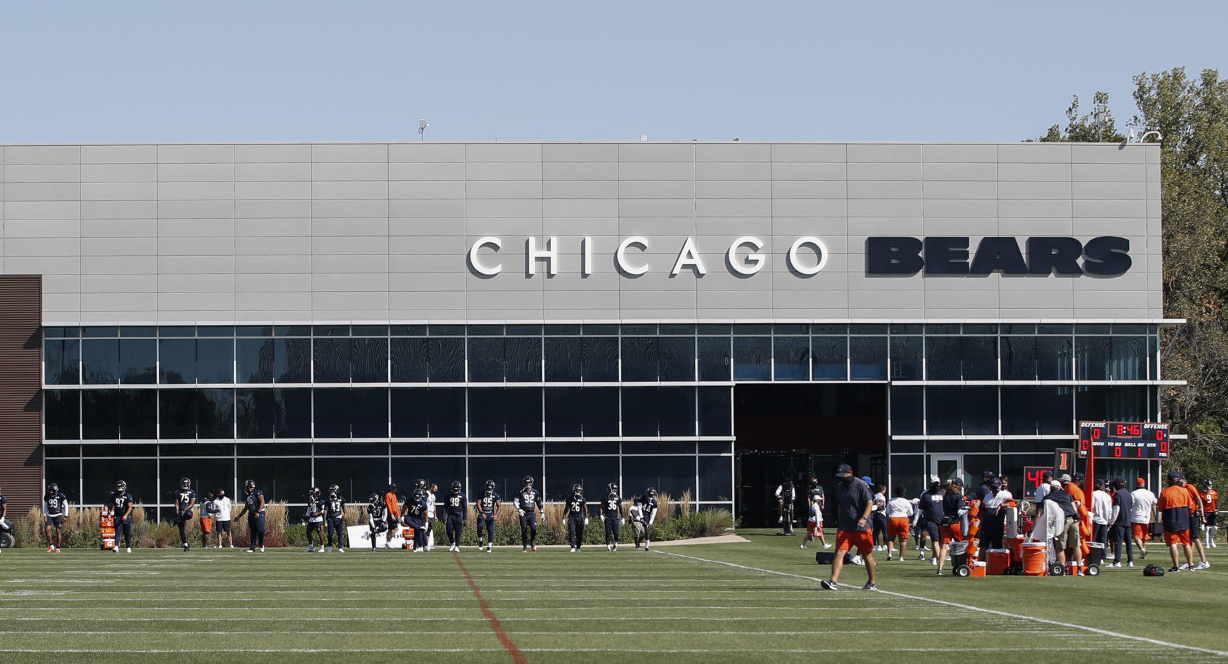Halas Hall Shut Down, Everyone Sent Home Over COVID-19 Concerns - Bears ...