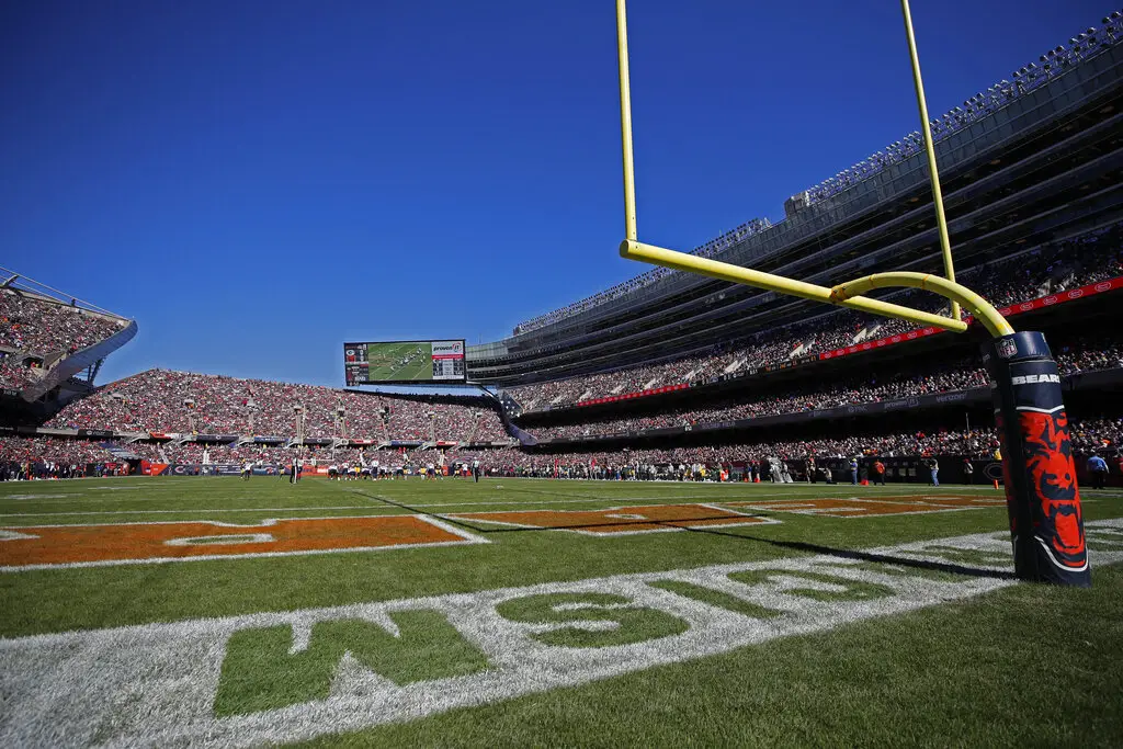 Chicago Bears Field Background