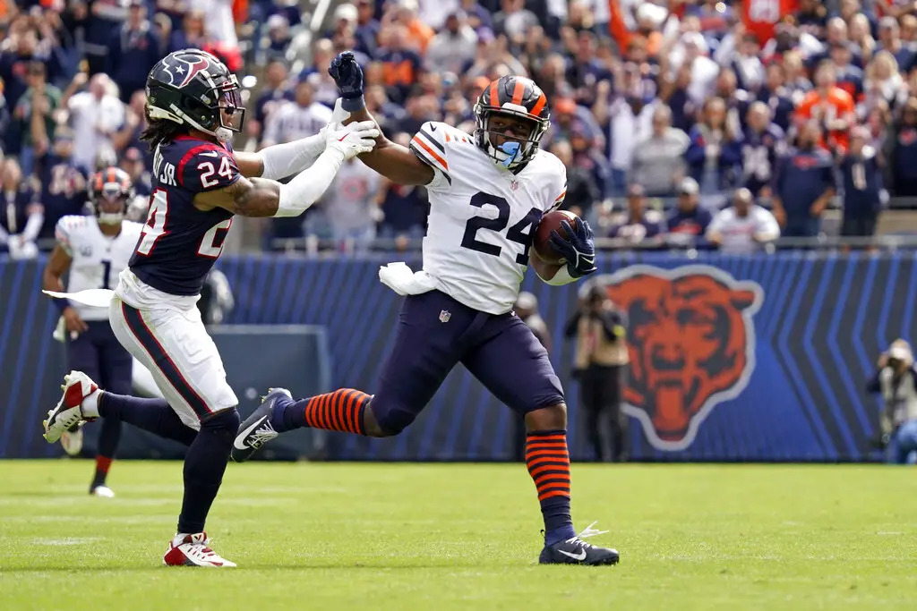 Chicago Bears Score and Recap (Week 3): Bears 23, Texans 20 - Herbert ...
