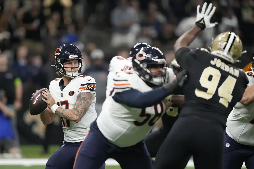 Watch: Bagent & Kmet Give Bears 7-0 Lead - Bears Insider
