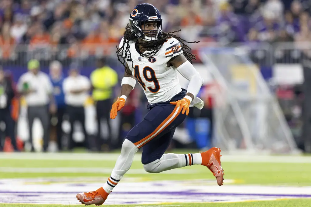 Watch: Pick-Six by Tremaine Edmunds Gives Bears 14-7 Lead - Bears Insider