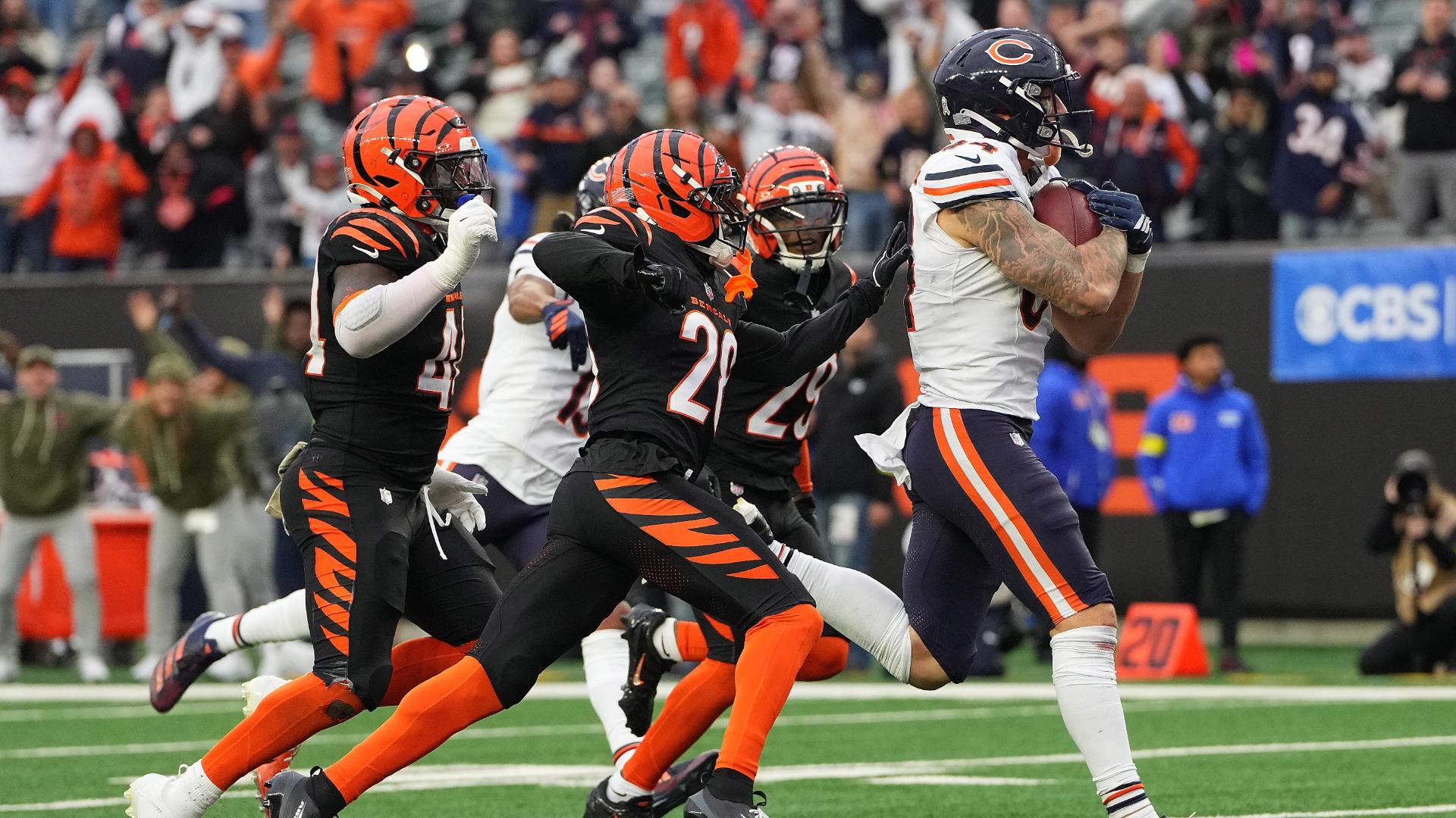 Chicago Bears Score and Recap (Week 9): Bears 47, Bengals 42 - Chicago ...
